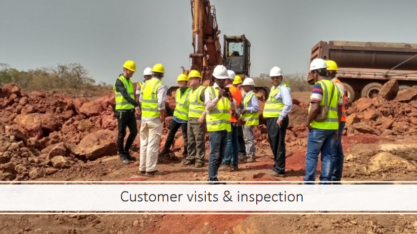 Congratulations to our company and our Indian partner on developing bauxite in Guinea